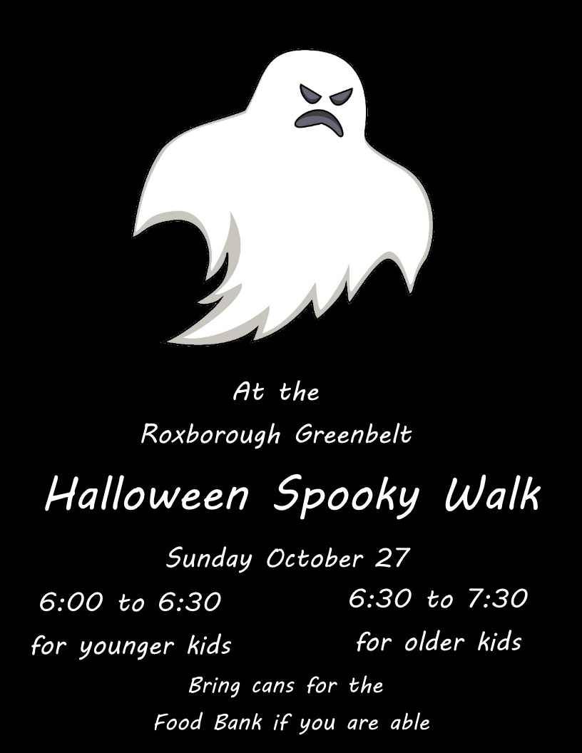 Halloween Spooky Walk – Kingsmount/Bell Park