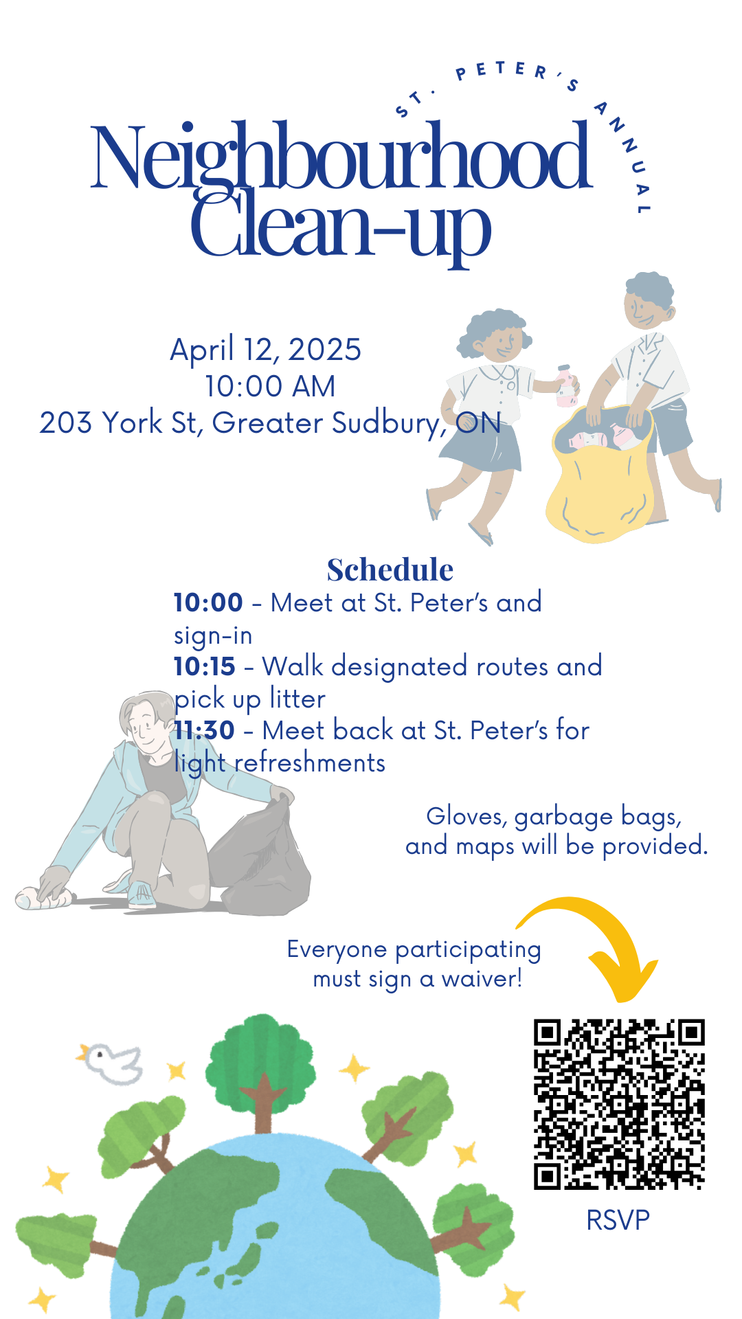 Neighbourhood Clean-Up – Kingsmount/Bell Park